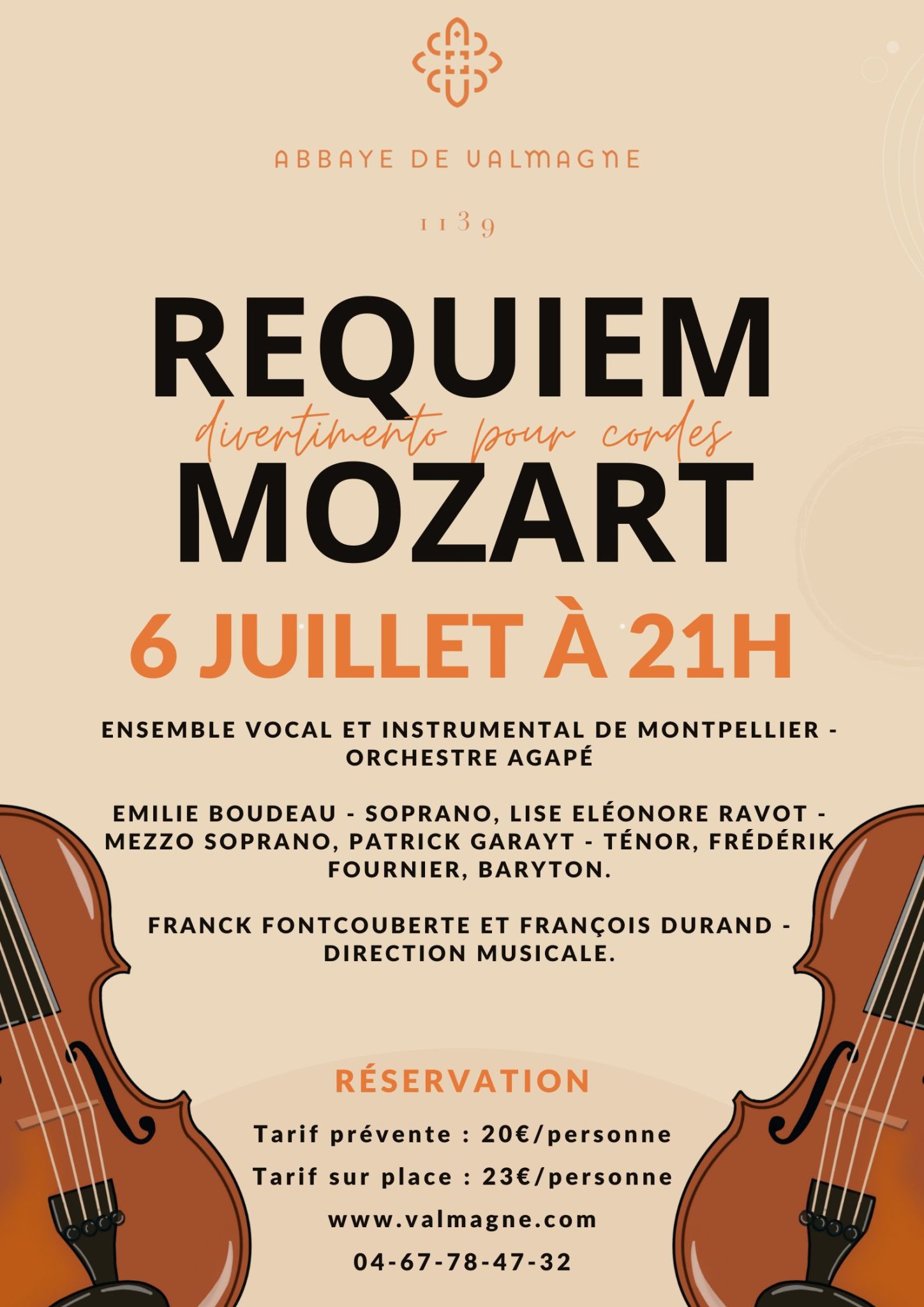 Archives Concerts – Ensemble Vocal et Instrumental de Montpellier